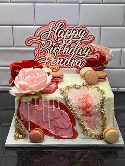 Custom Cake Topper – Paper Kutz Stationery